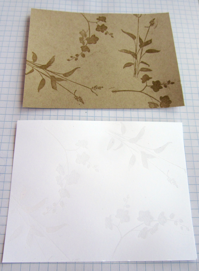 Batik stamping...