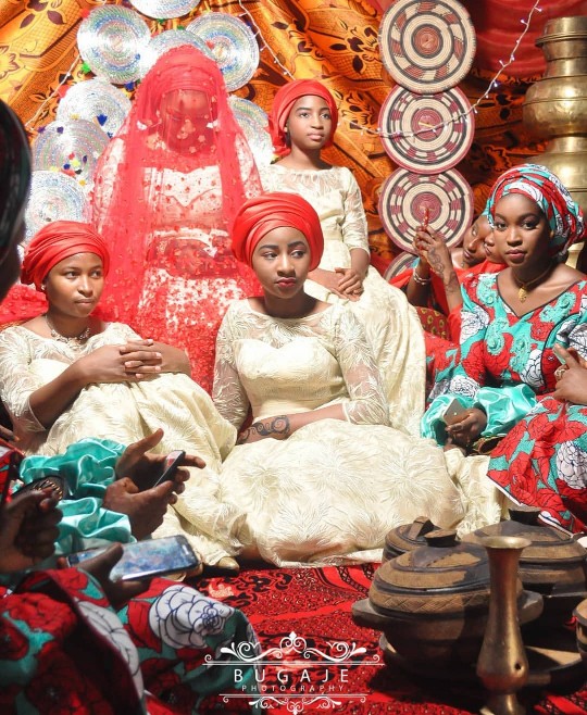 Lovely Photos From The Wedding Fathia Of Aisha Buhari's Brother, Halilu ...