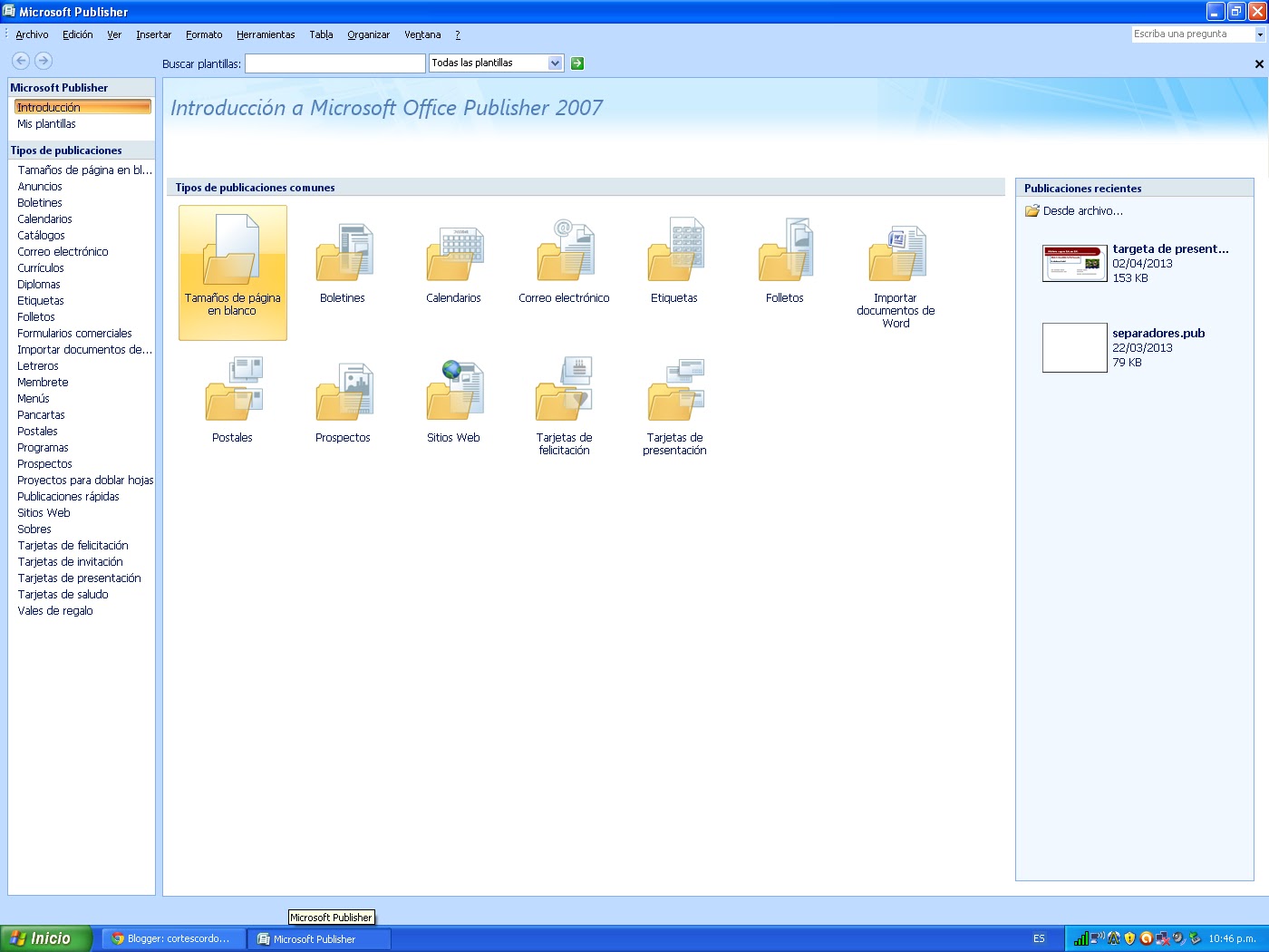 Lizeth Cortes Cordoba : PRACTICAS DE PUBLISHER