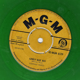 WOLFEES GRAMOPHONE: "LONELY BLUE BOY/HEY MISS RUBY" CONWAY TWITTY MGM ...
