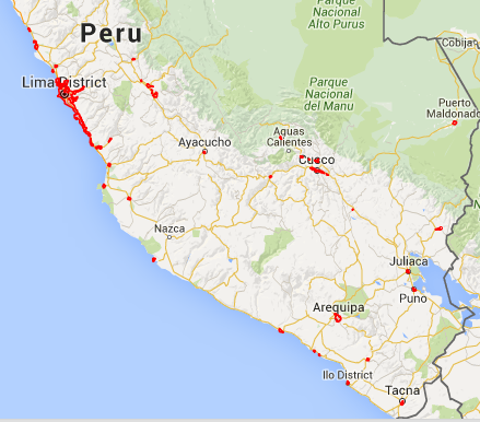 Telecomunicaciones: Mercados y Tecnologías: CLARO PERU: Cobertura 4G ...