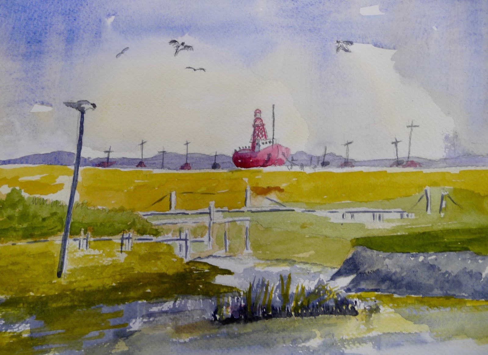 Art in Writtle: Tollesbury Lightship with Colin Steed