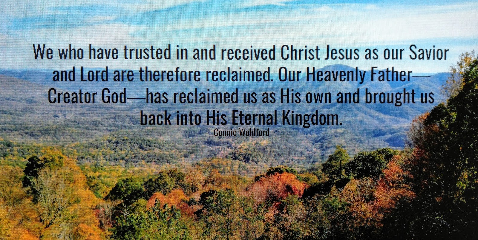 God's Word - Our Destiny: Reclaimed by God 1 Peter 1:17-19