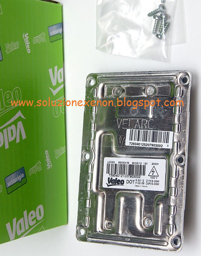 Soluzione Xenon: Centralina fari Xenon Valeo LAD5G Renault Megane
