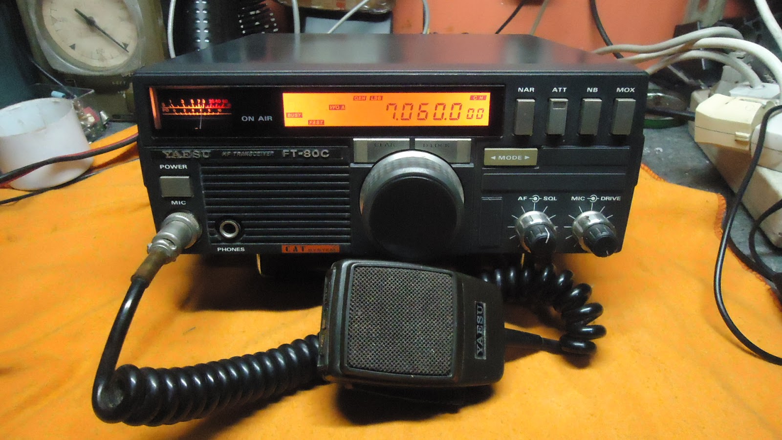 OBIN RADIO: Yaesu FT 80C ke1(sold)