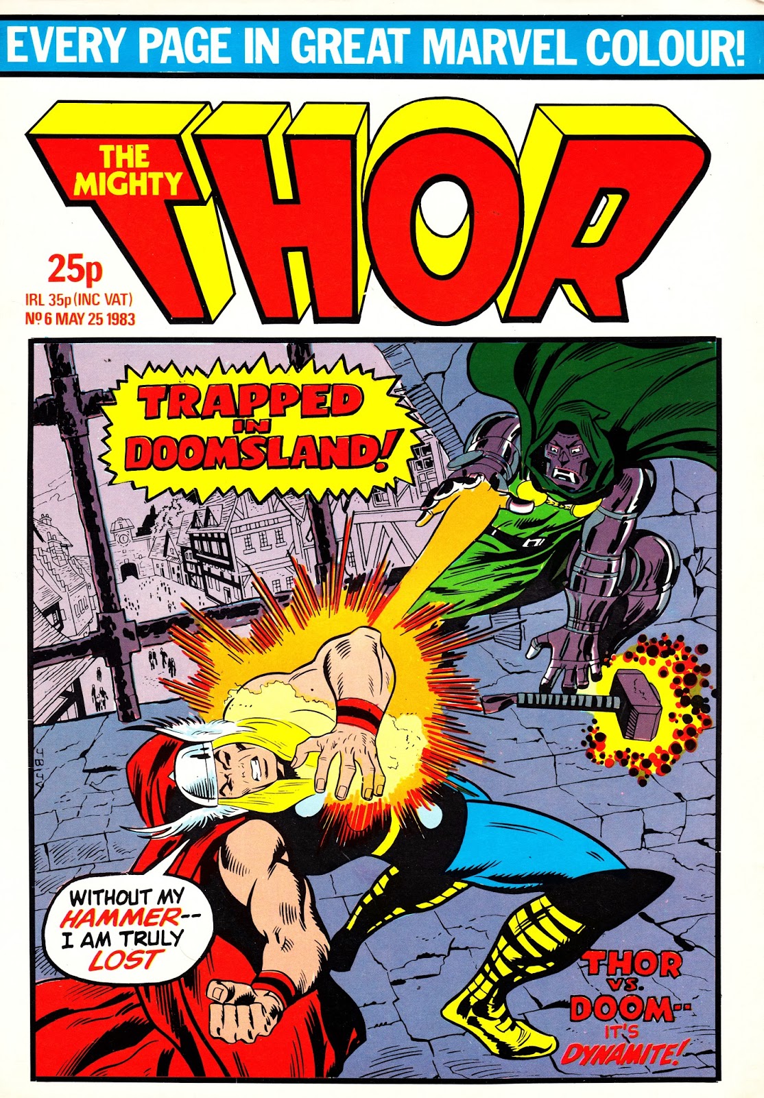 STARLOGGED - GEEK MEDIA AGAIN: 1982: THE MIGHTY THOR MAY COVER GALLERY ...