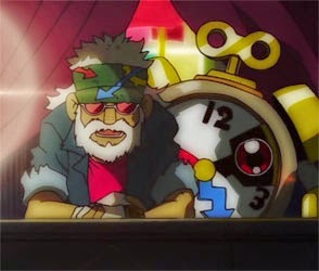 Clockmon e Old Clock Shop Man (Velho da loja de Relogio) DXW ~ MEU×DIGIMON