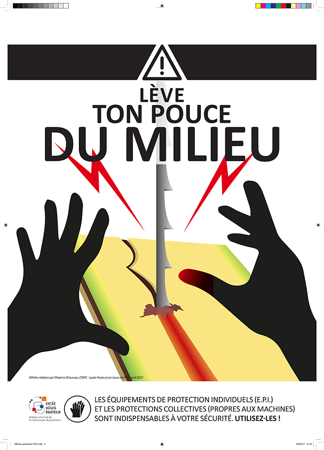 la salle 100: Affiches prévention PSE