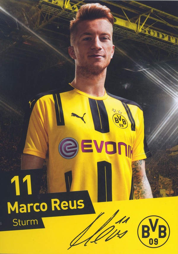 autograph Bitta: Borussia Dortmund (Reus/Bender)