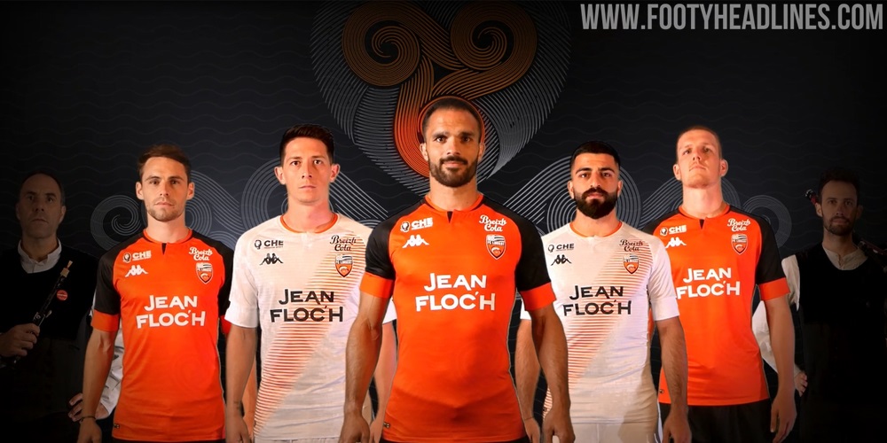 Unique Kappa FC Lorient 20-21 Home, Away & Third Kits Released - Footy ...