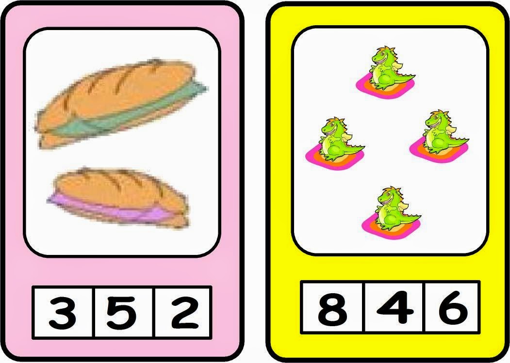 El blog de la seño Loli: TARJETAS PARA CONTAR