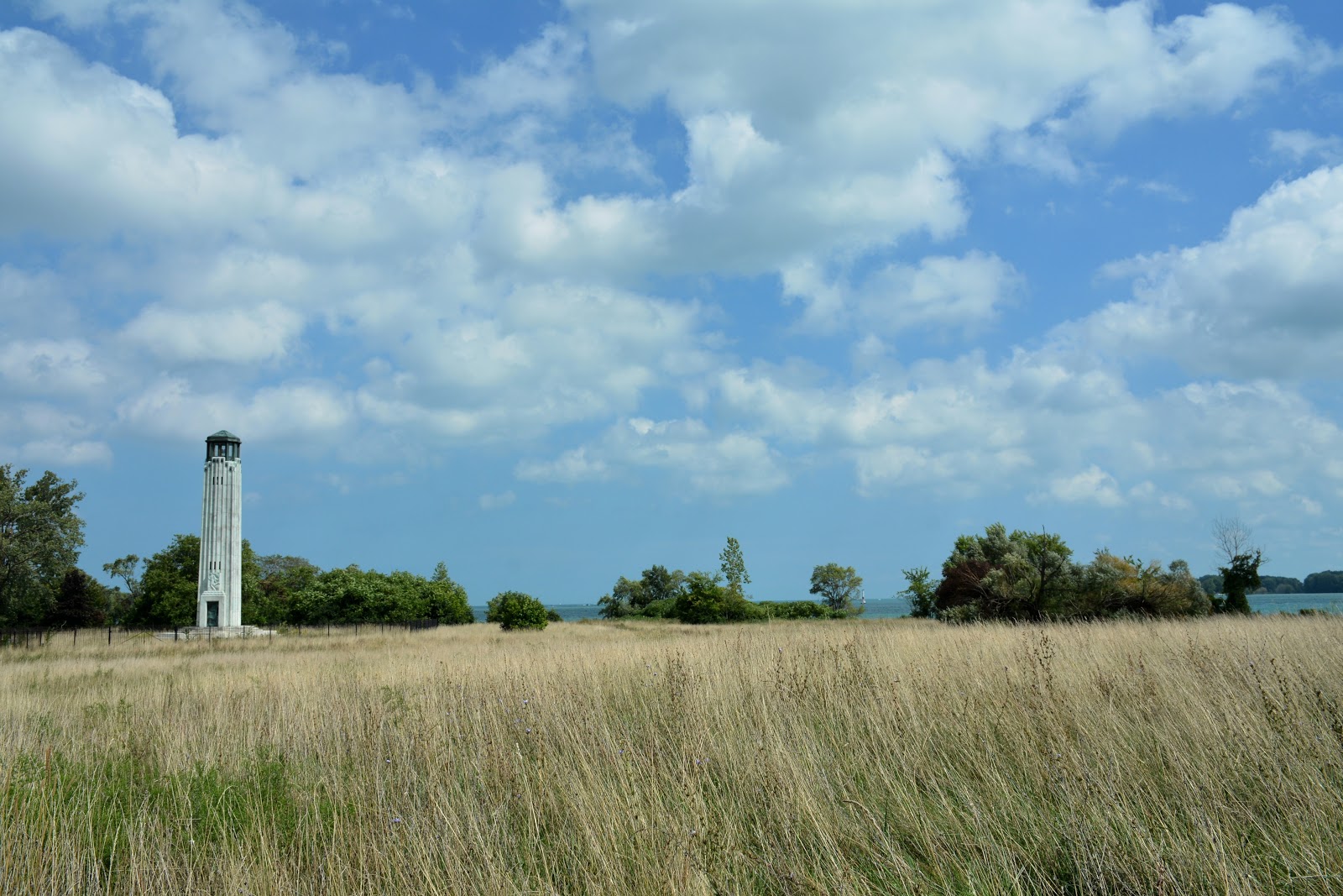 WC-LIGHTHOUSES: WILLIAM LIVINGSTON MEMORIAL LIGHTHOUSE - DETROIT, MICHIGAN