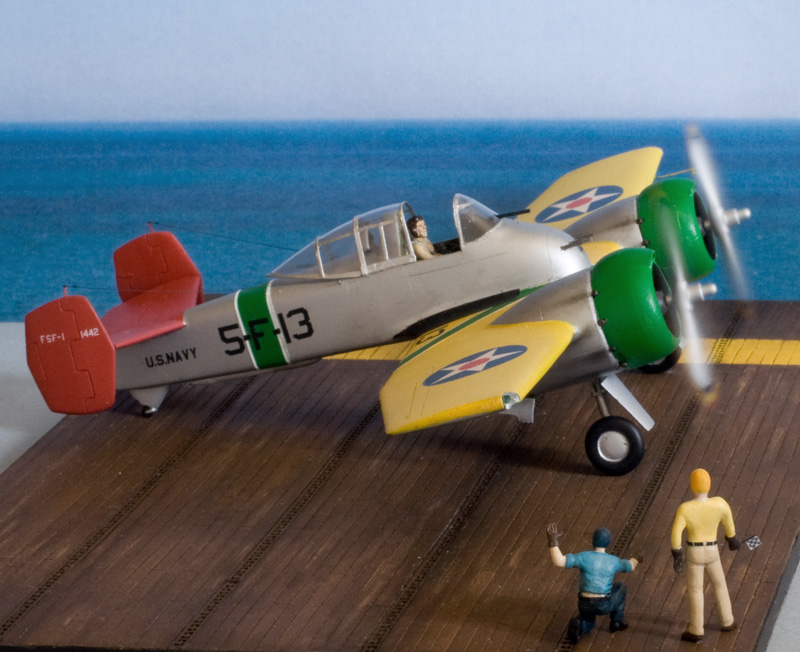 AlexS Scale Aircraft Modelling: Grumman F5F-1 Skyrocket Model