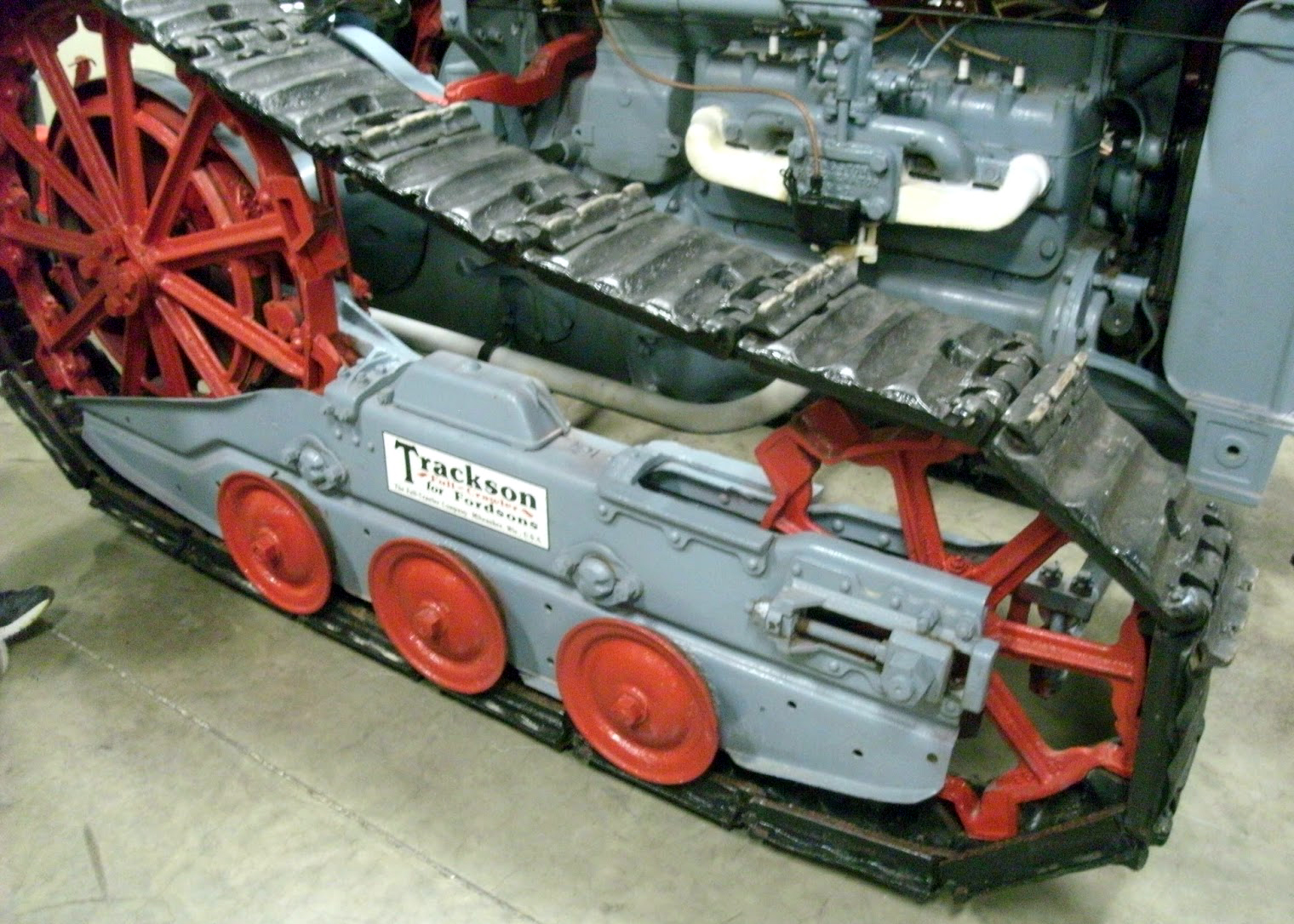 Just A Car Guy: Fordson tractors, and the caterpillar track adapter ...