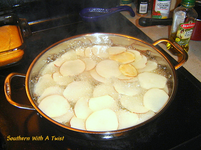 Southern With A Twist: Raw Fries