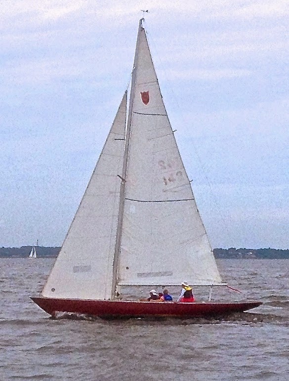 Teaching Sailing on Shields Sailboat at KYC