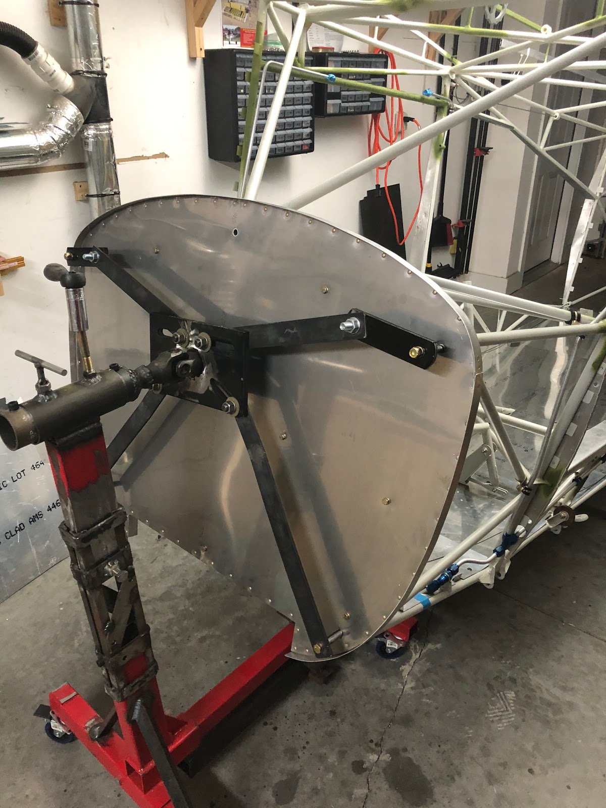 N6408C Bearhawk 4 Place Builders Log: Installing the Firewall