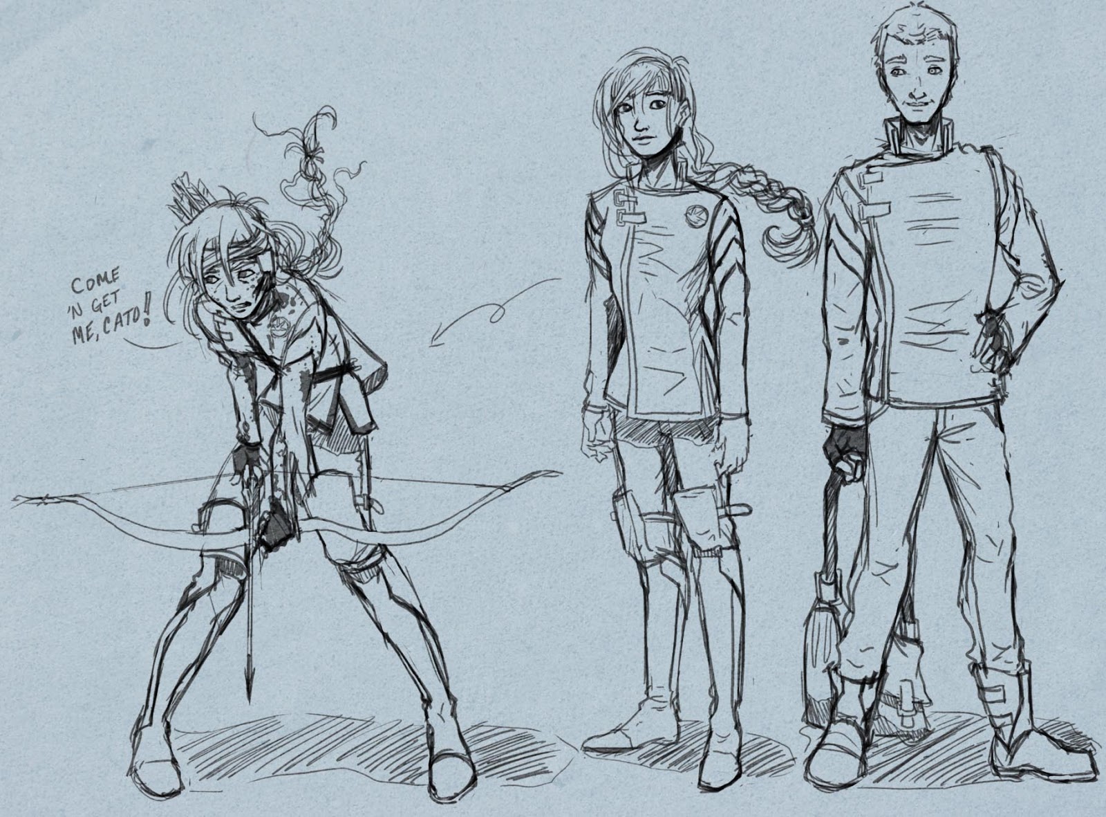 Kim Herbst - Illustration: More Hunger Games!