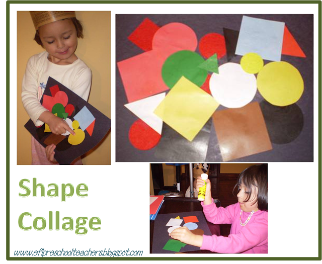 ESL/EFL Preschool Teachers: Shapes Activities for Preschool ELL