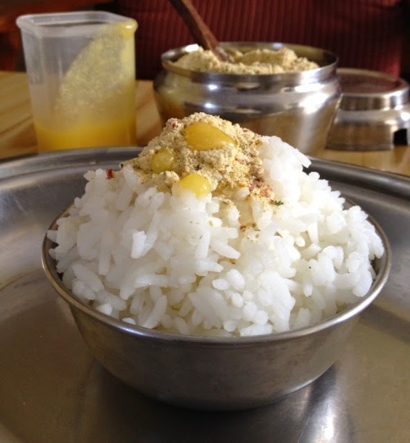 Spicy Foood: Instant Rice podi| Potu kadala parupu podi
