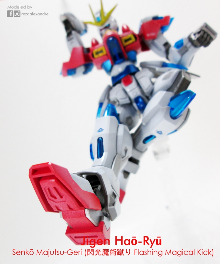Custom Build: HGBF 1/144 Try Burning Gundam