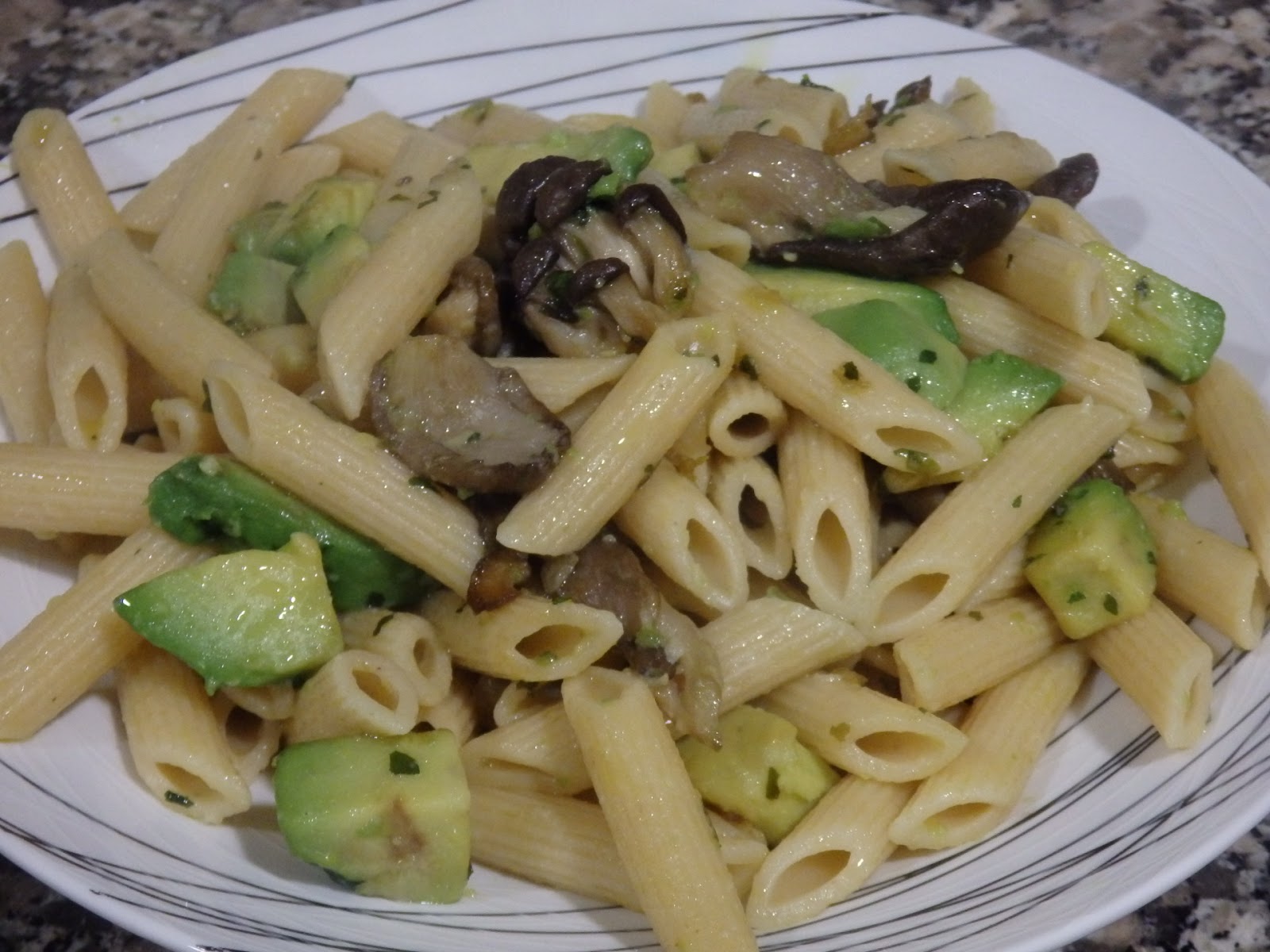 OSUKAA IS COOKING: PENNETTE RIGATE INTEGRALE CON SETAS FLOR DE GIRGOLA ...