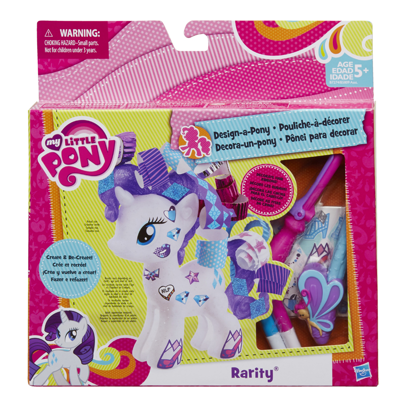 My Little Pony Wave 6 Design-a-Pony Kit Rarity Hasbro POP Pony | MLP Merch