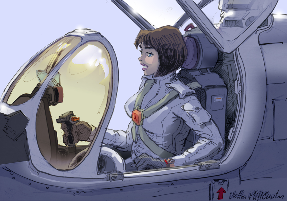 The scifi papers: Harmony angel interceptor from Gerry Anderson's ...