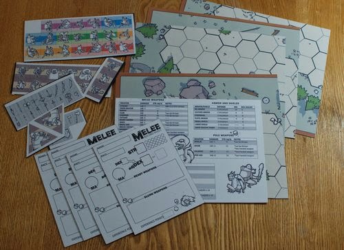 Print and Play Board Games: Melee
