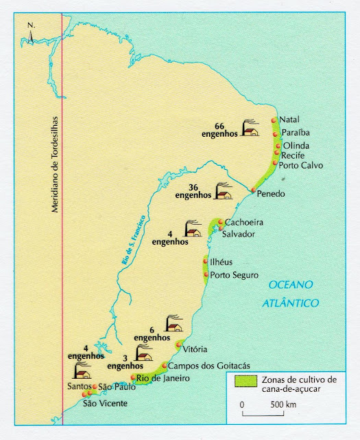 Com o tempo : Brasil - período colonial 3 – economia 1
