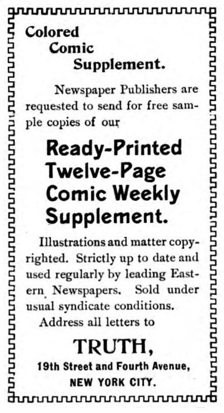 Yesterday’s Papers: The First Comic Papers Published in America