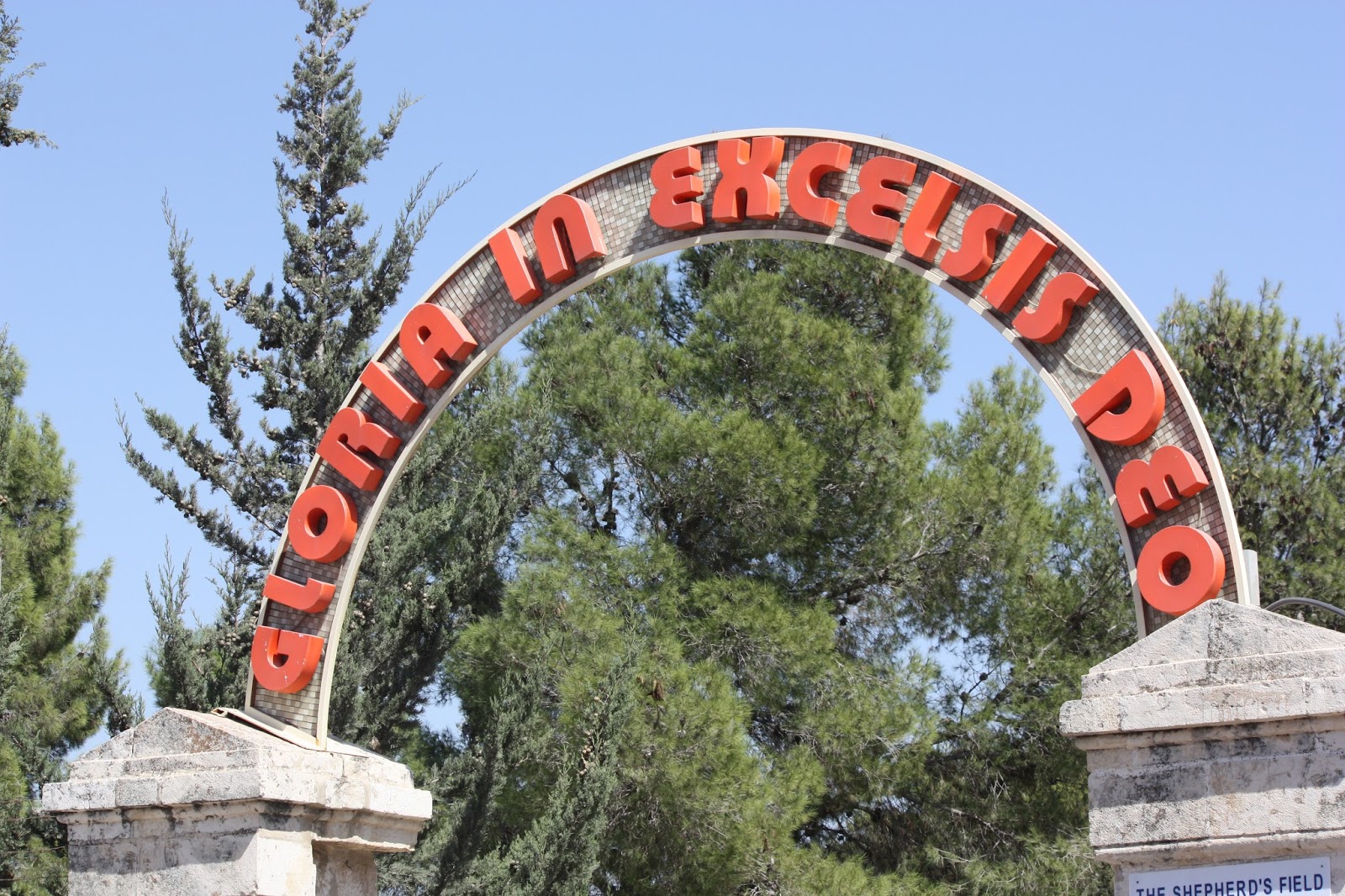 Glen remembers: Bethlehem, the Shepherds' Field