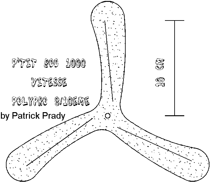 Bumerangue Salvador: Alguns modelos de bumerangues indoor