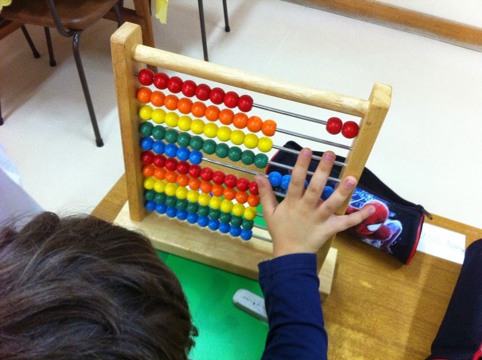 Há aventura aqui...: Ábaco horizontal