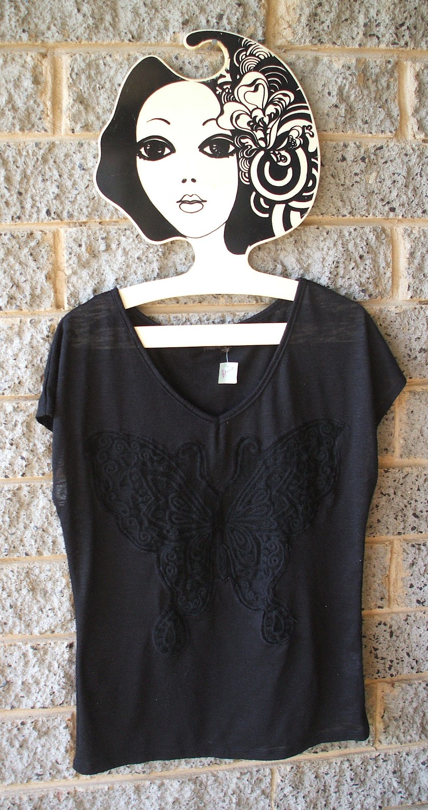 Refashion Co-op: "Butterflies All Having Fun" Vest