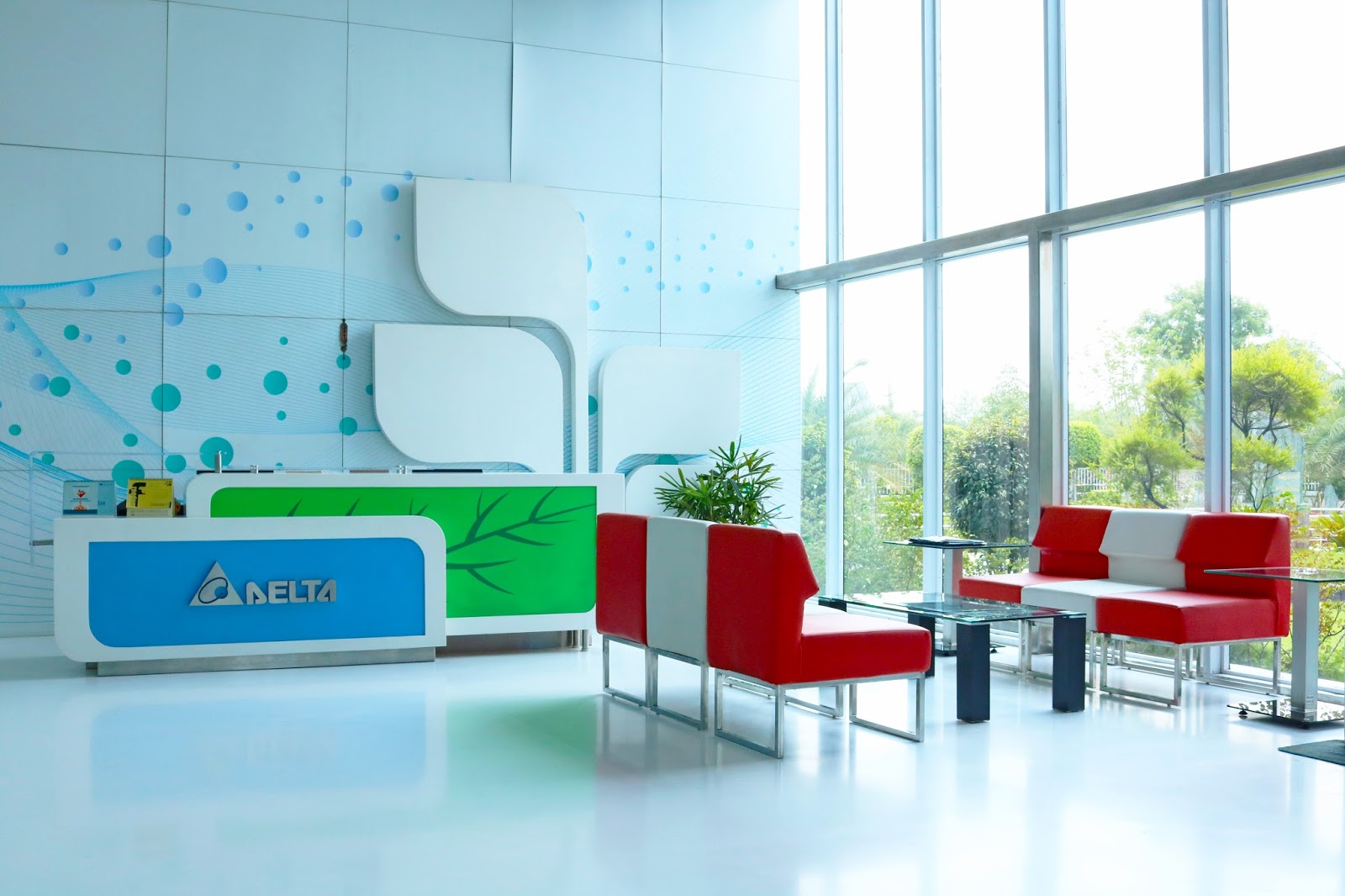 Aeiforia Architects: RECEPTION AREA CREATES THE FIRST IMPRESSION