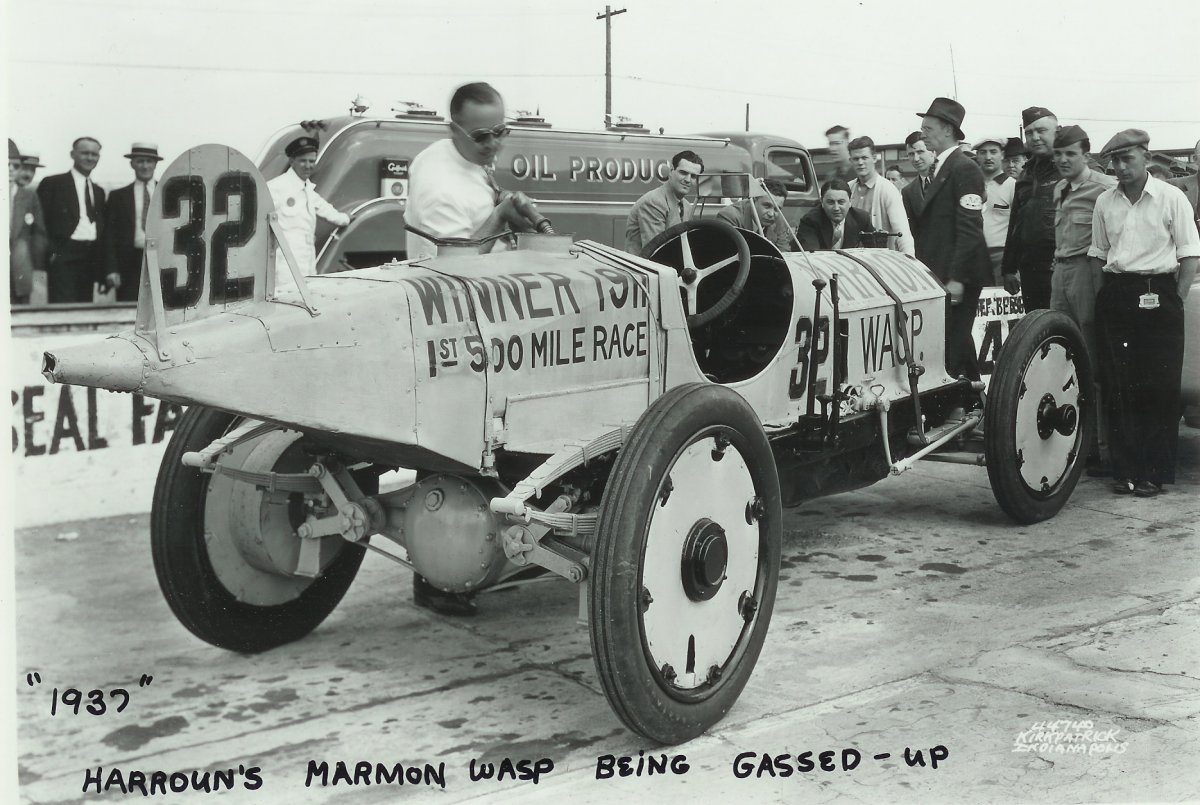 Just A Car Guy: Winner of first Indianapolis 500 Race, it was lighter ...
