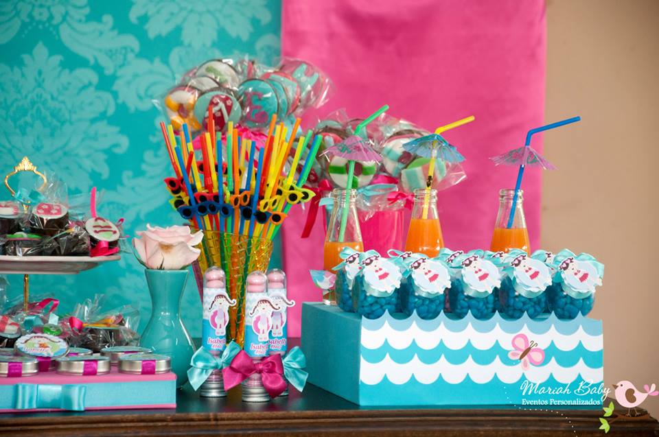 Mariah Festas: Aniversário - Tema Pool Party