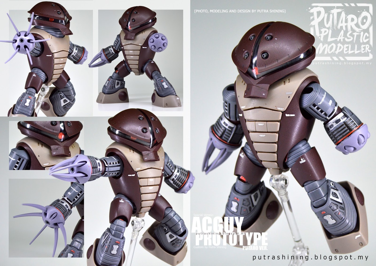 1/144 HGUC ACGUY CUSTOM - PROTOTYPE PUTARO VER. by Putra Shining