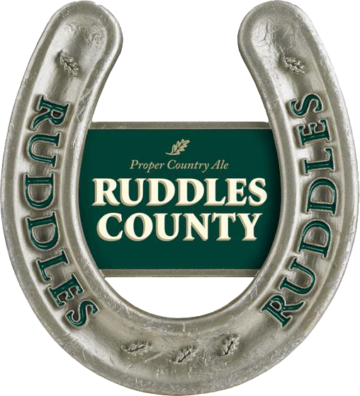 ETIQUETAS Y CHAPAS DE CERVEZA: RUDDLES COUNTY