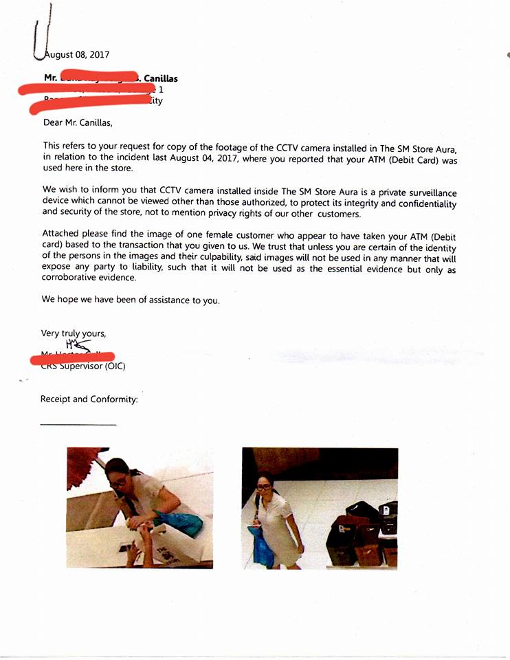 "Open Letter For BDO And BSP." This Guy Had An Unauthorized ...