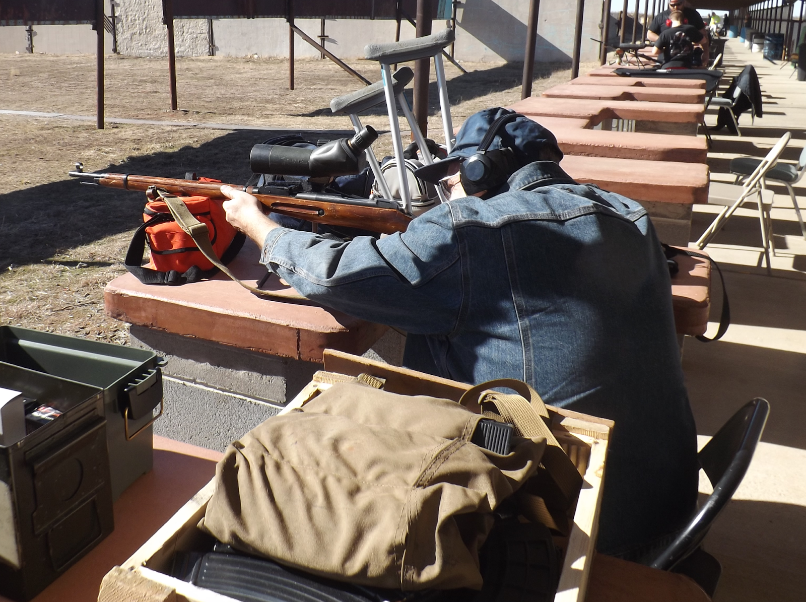 Southern Man spent most of the day on the bolt-action Russian Peasant ...