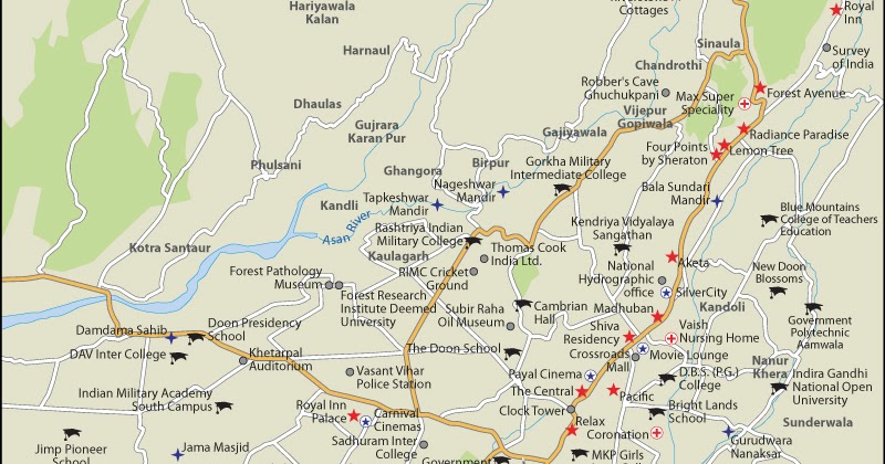 Dehradun-City-Map: Dehradun City Map
