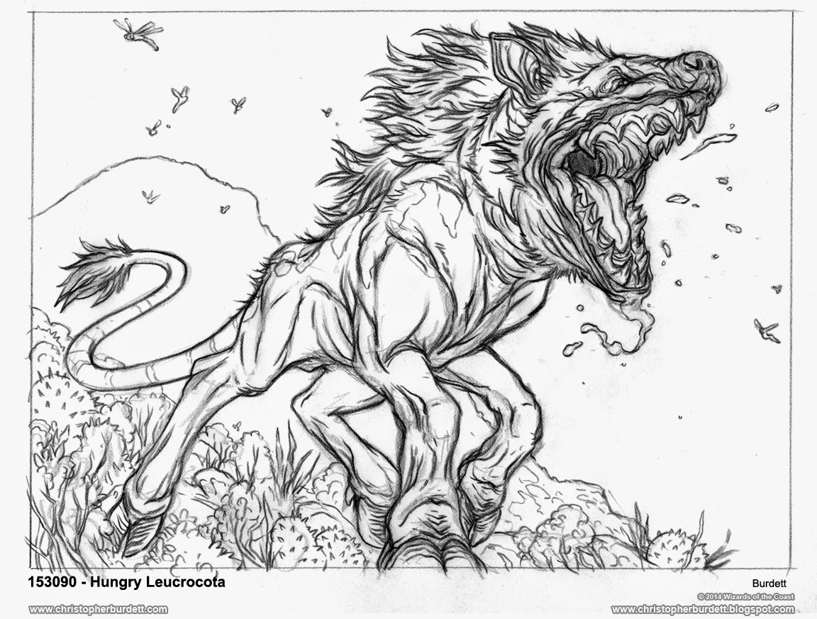 The DOODLES, DESIGNS, and aRT of CHRISTOPHER BURDETT: Ravenous ...