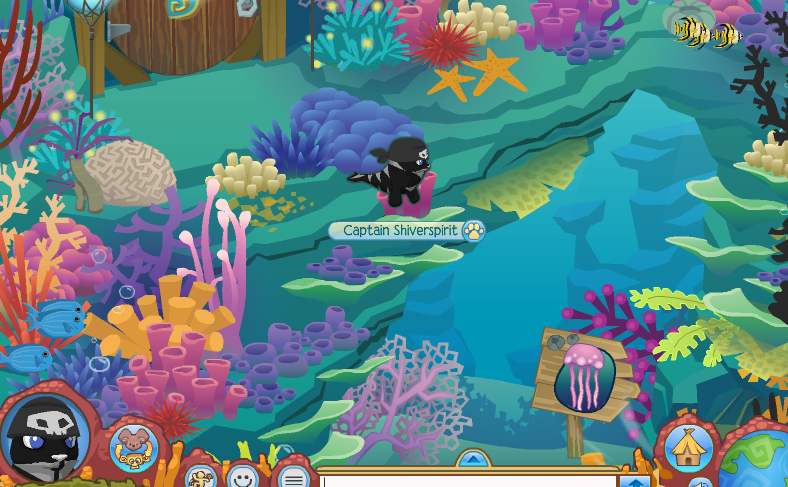 Animal Jam Gem: Animal Jam underwater areas