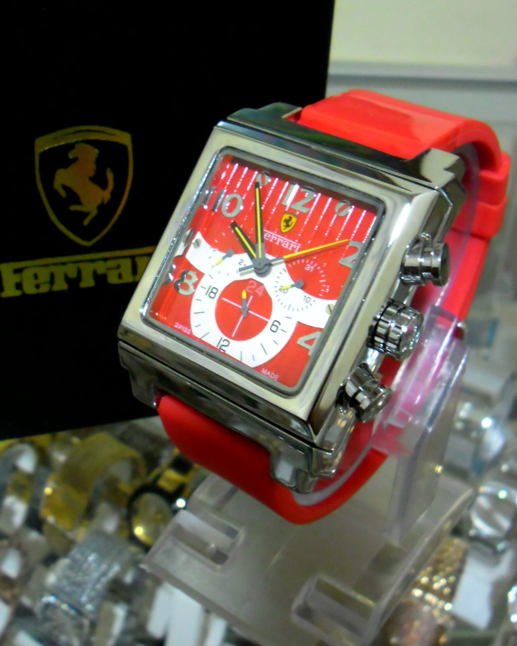 JAM TANGAN FERRARI AUTOMATIC Kode Barang: AL-75 - Warung Jam Jogja