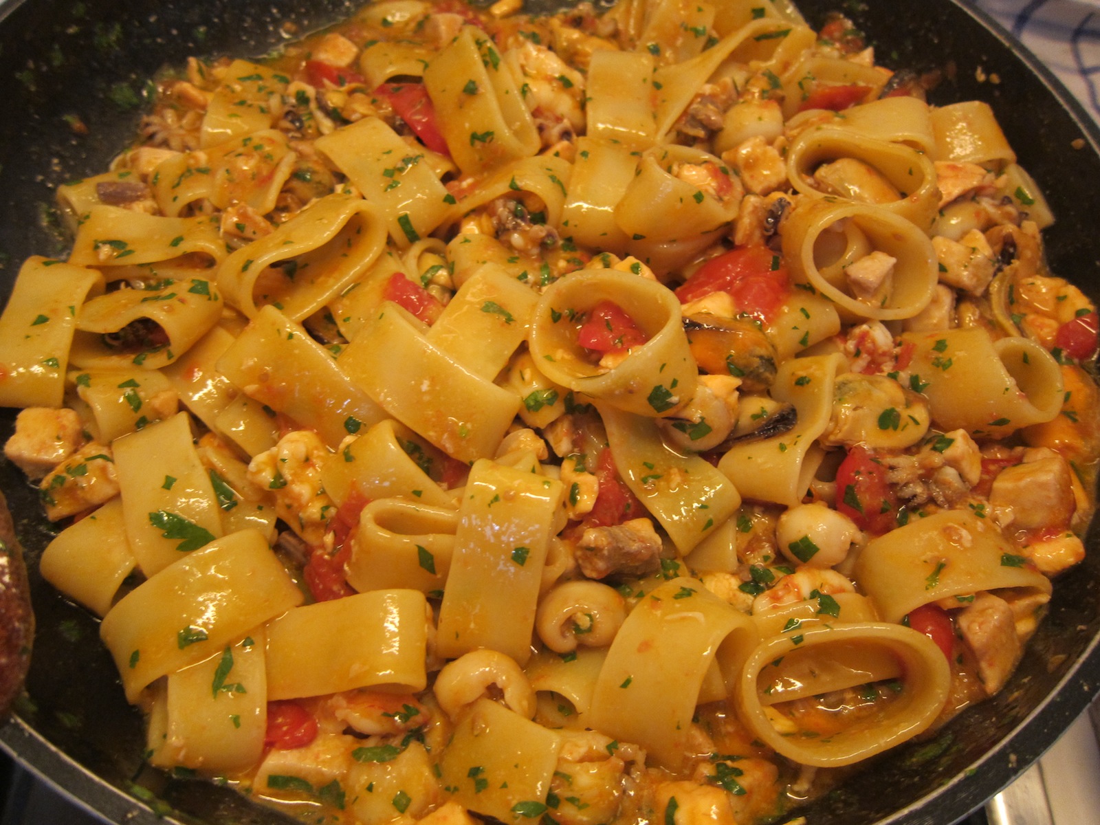 Calamarata allo scoglio