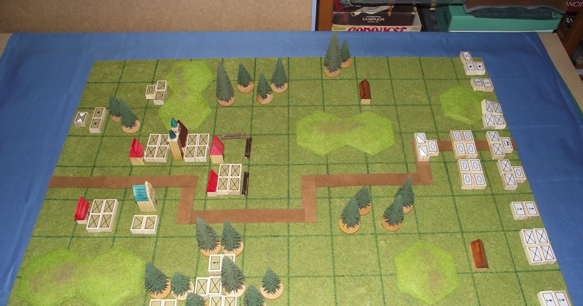 A Wargaming Odyssey: WW2 Blocks, Hexes and Squares