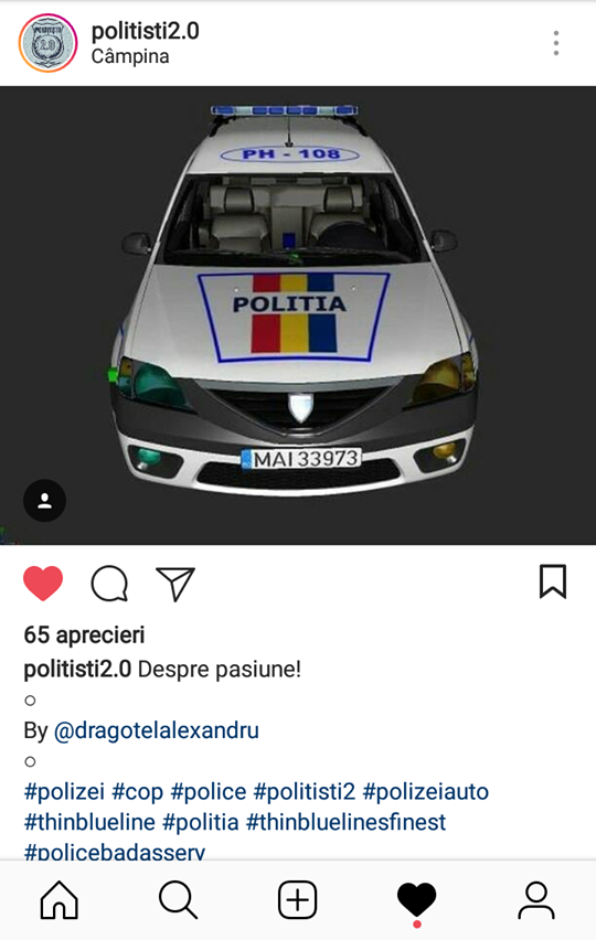 Wippy's Garage : 2004 Dacia Logan MCV Politia Romana - proiect ...