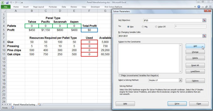 Make An Excel Tool To Solve Any Optimization Problem For You : Data ...